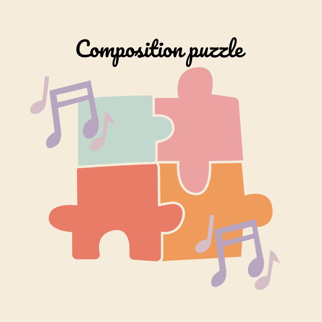 Composition puzzle pieces – Songbird Music